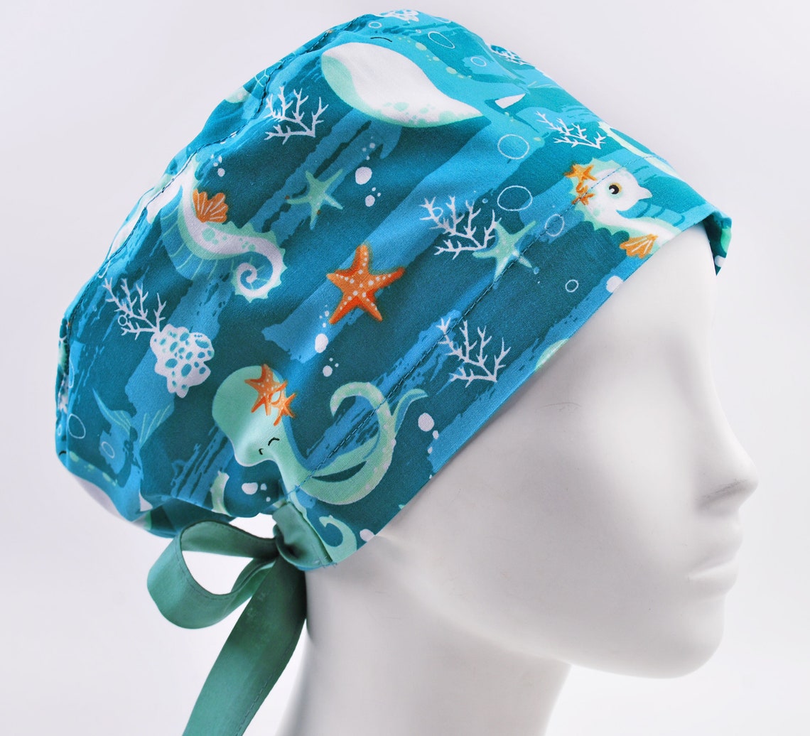 Surgical Scrub Hat Scrub Caps or Scrub Hats Scrub Cap - Etsy