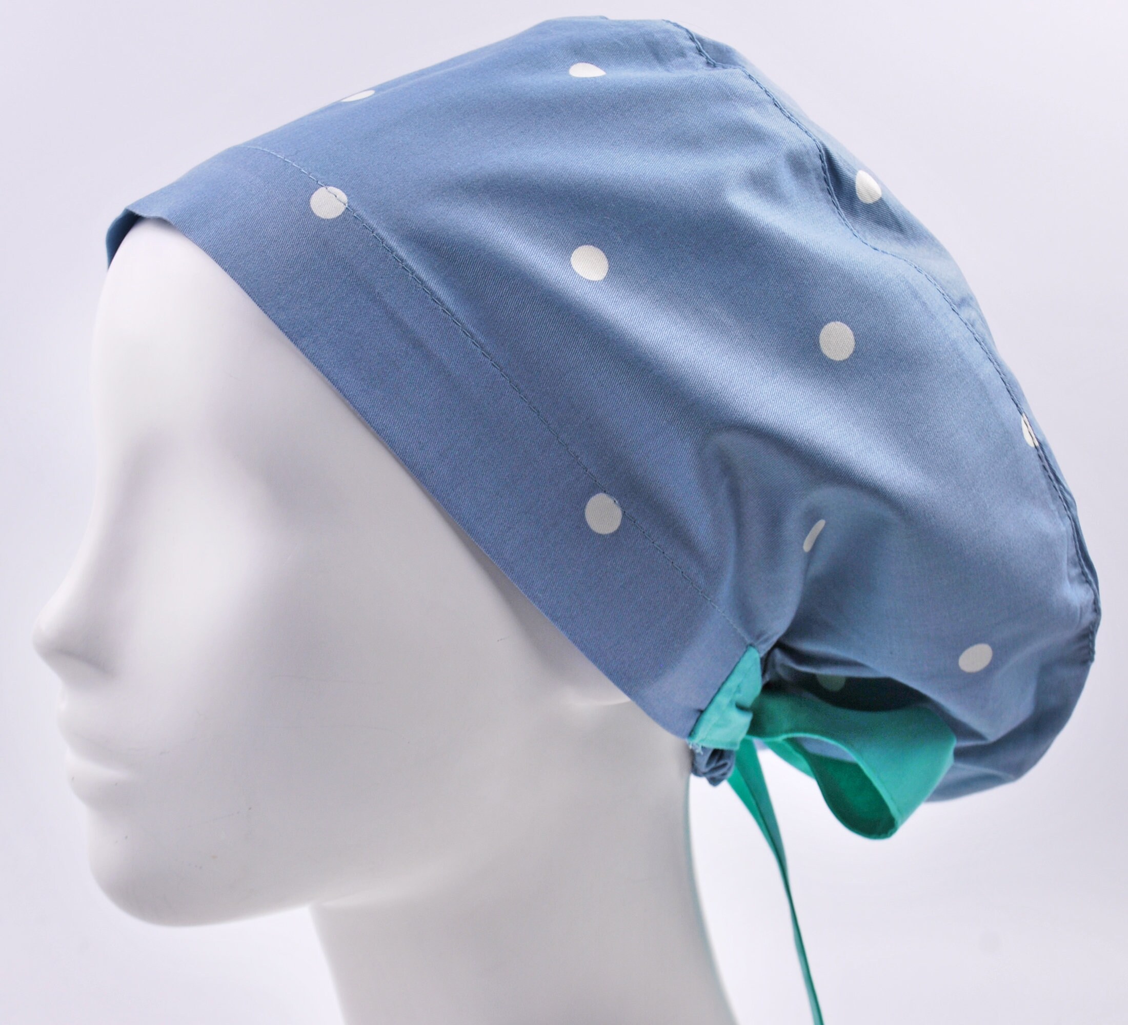 Surgery Caps Scrub Hat Surgical Cap Polka Dot Scrub Hats - Etsy
