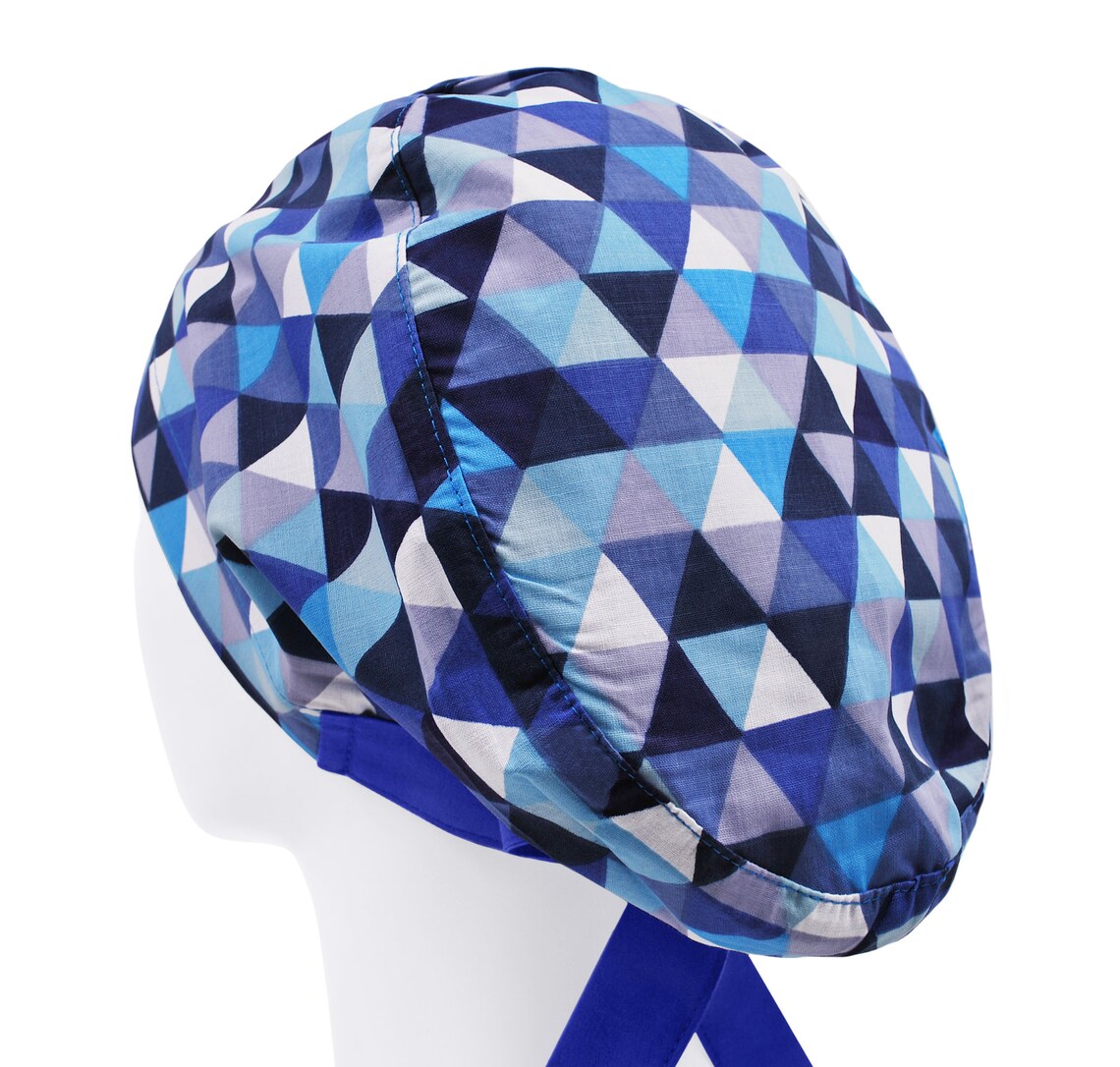 Scrub Cap for Women, Scrub Hats, Geometry Scrub Hat, Surgery Caps - Etsy