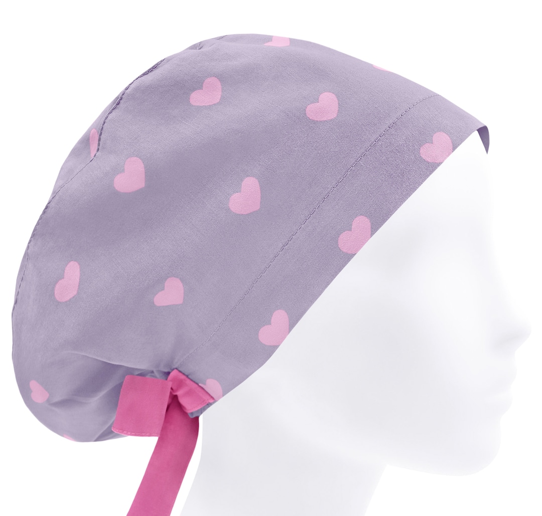Scrub Caps, Scrub Hats Heart, Surgical Cap, Valentines Scrub Hat - Etsy