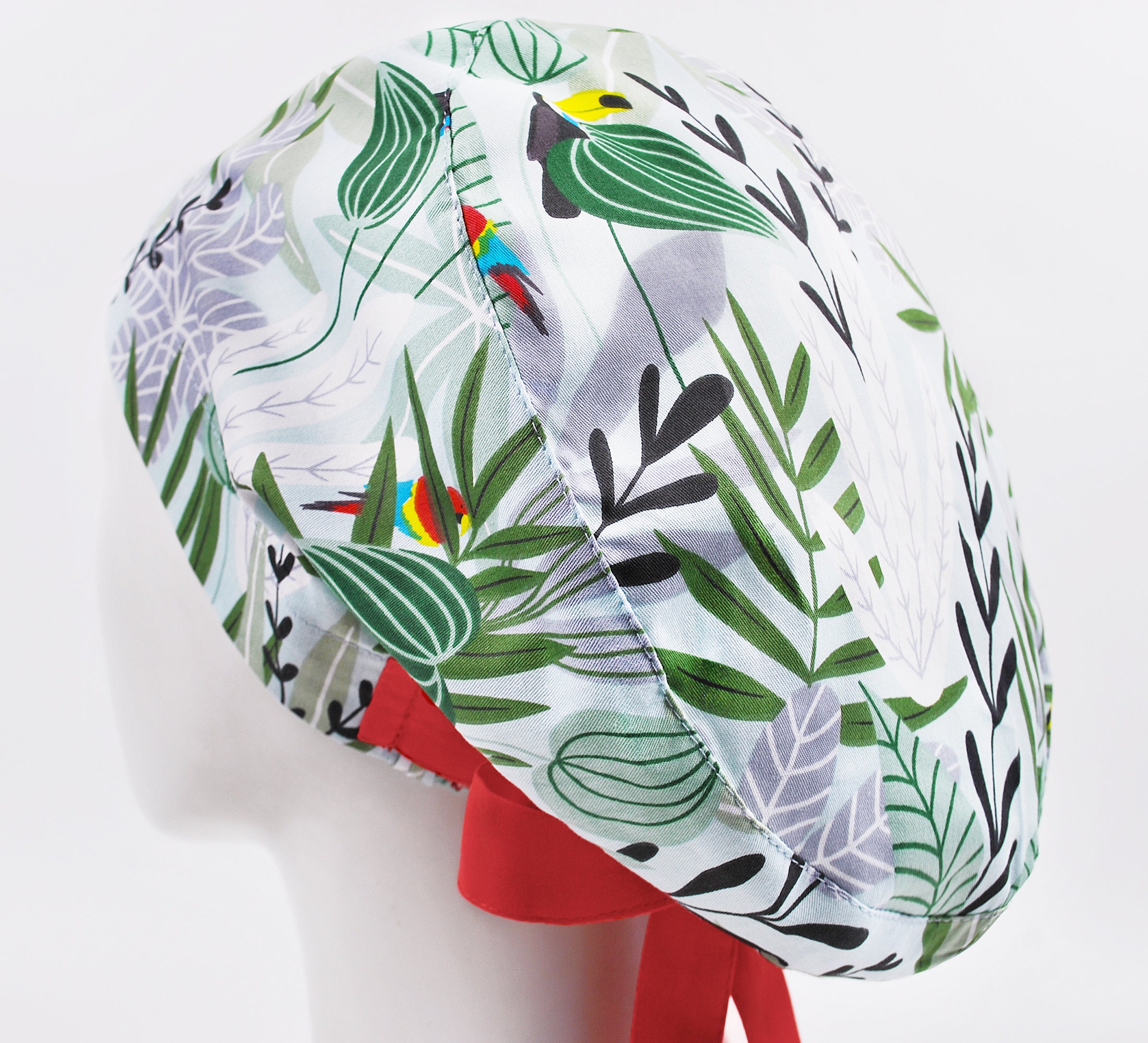 Scrub Cap Surgical Scrub Hats Surgery Caps Toucan Parrot - Etsy