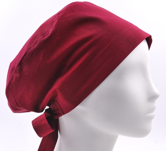 Scrub cap scrub hat surgery caps surgical hats solid | Etsy