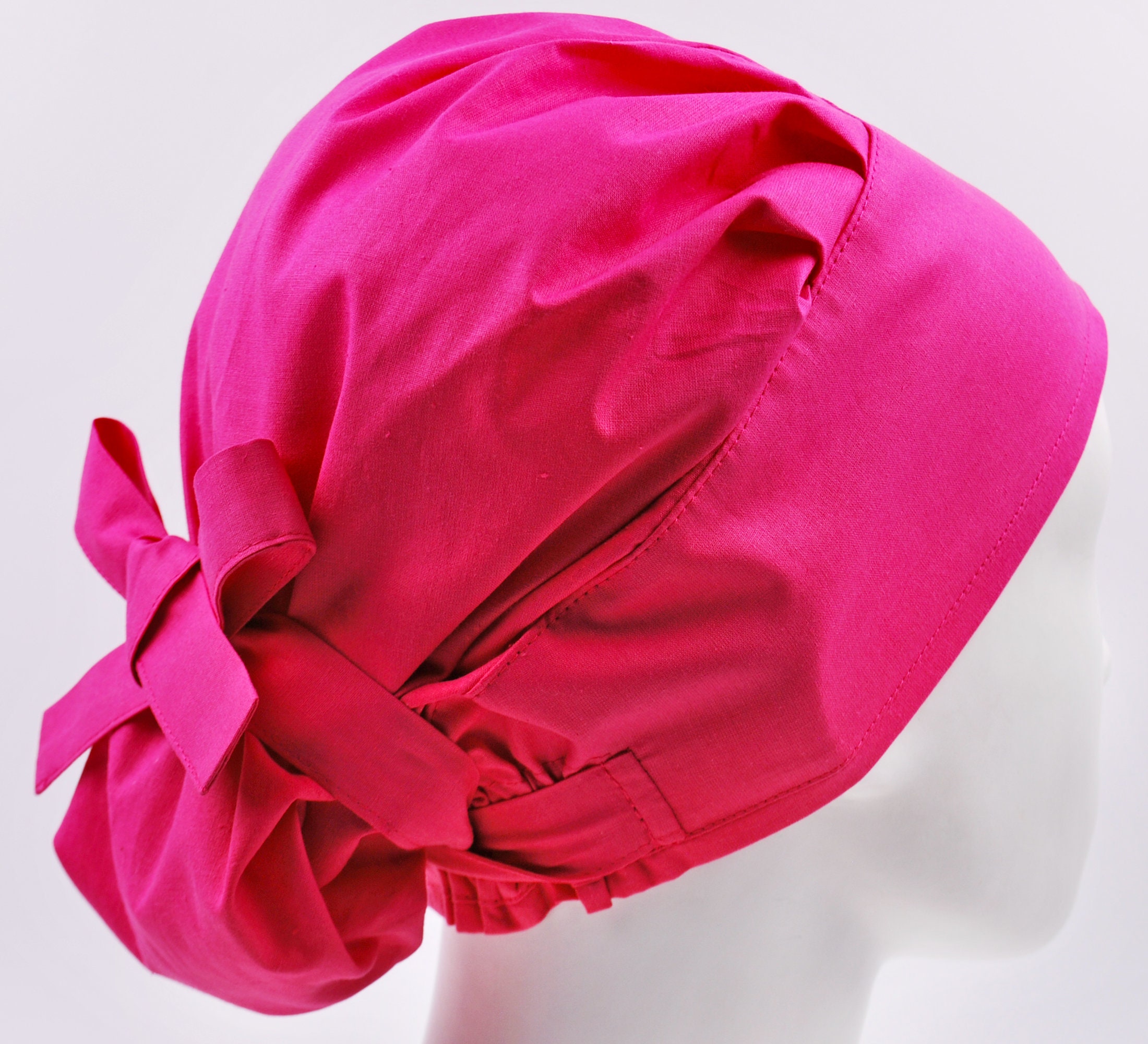 Surgical cap women scrub hats surgery caps nurse hat solid | Etsy