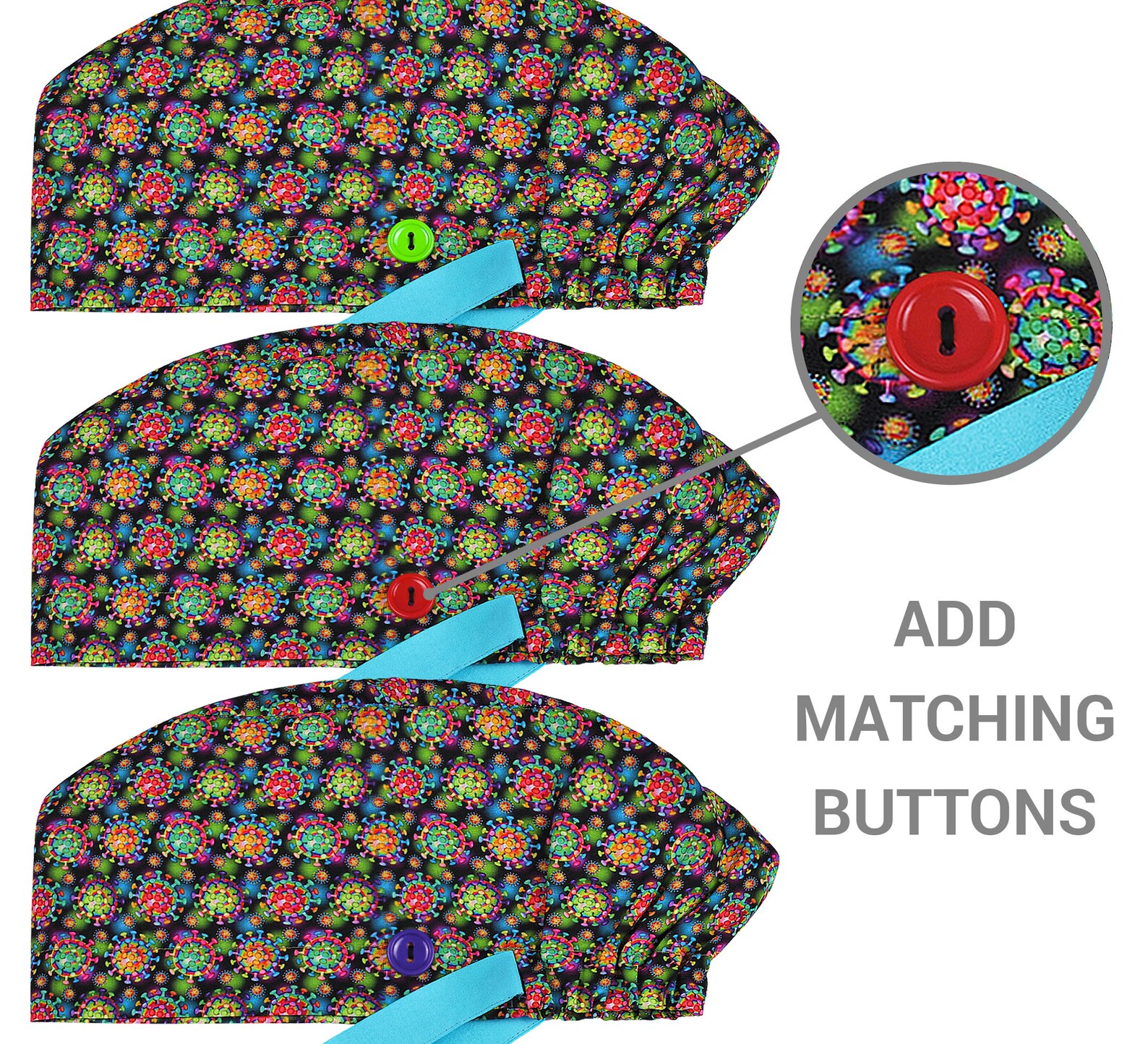 Scrub Caps for Women Nurse Cap Surgical Cap Scrub Hats - Etsy