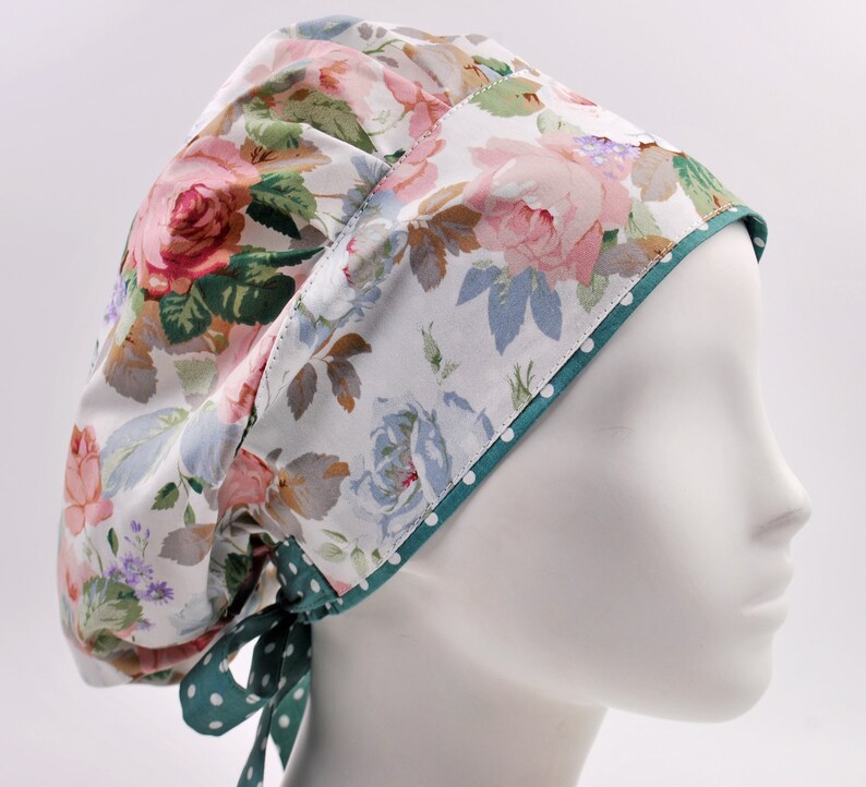 Surgical Cap Women Scrub Hats Surgery Caps Nurse Hat Rose | Etsy