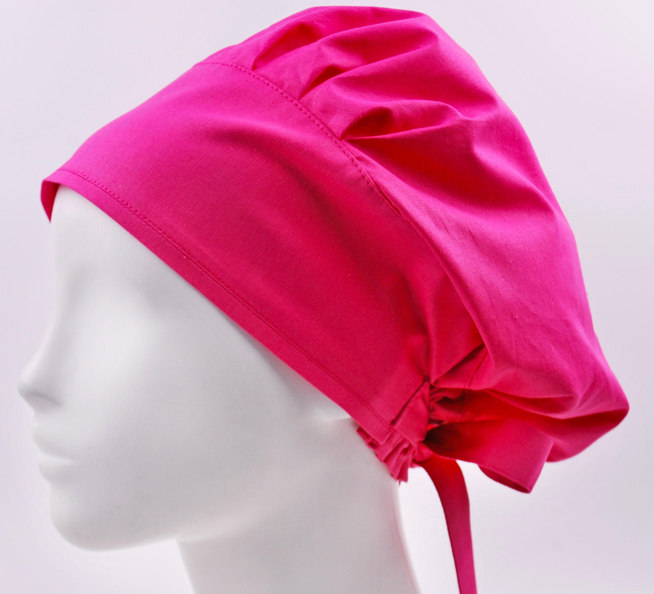 Surgical cap women scrub hats surgery caps nurse hat solid | Etsy