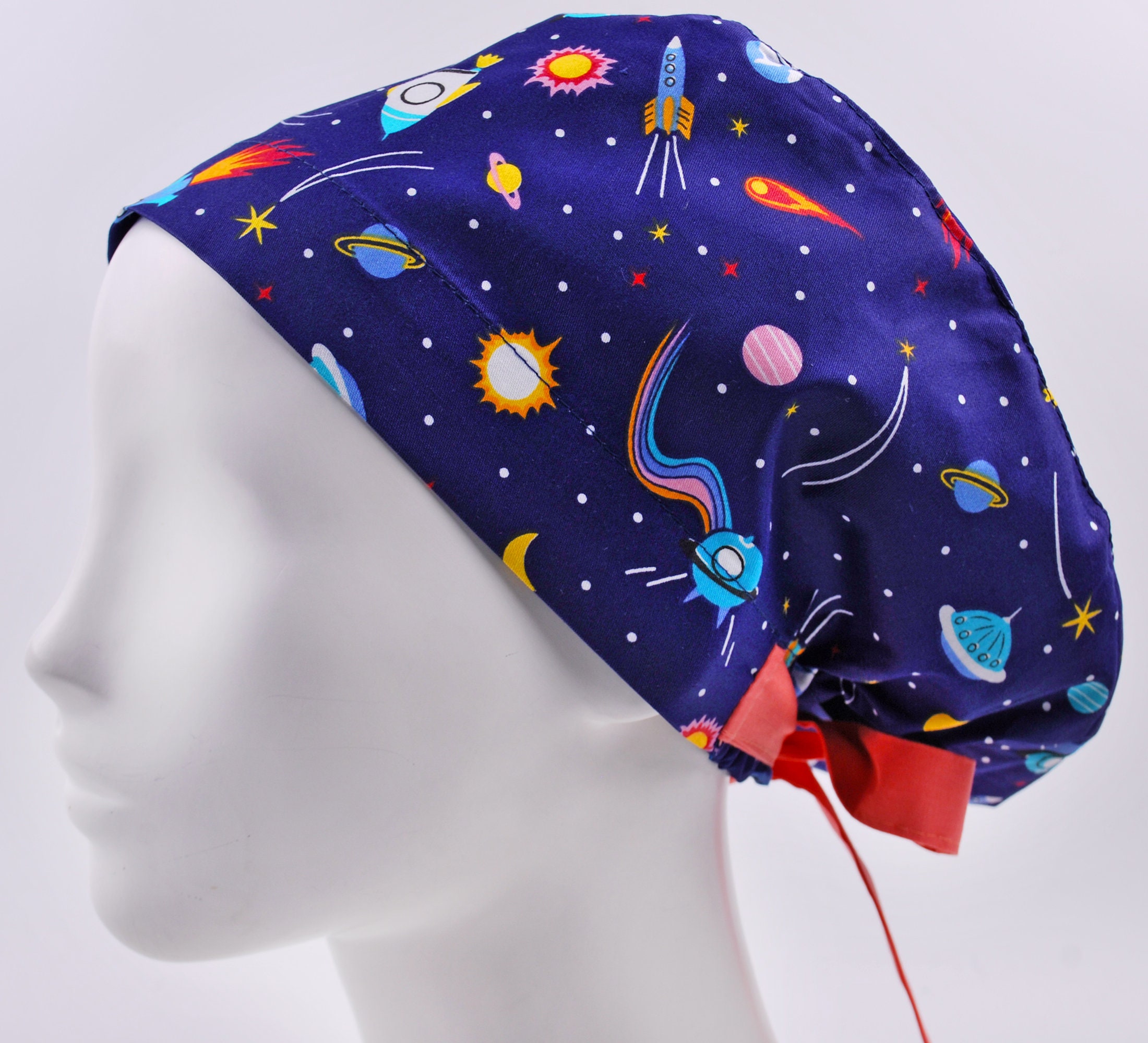 Scrub Cap Scrub Hats Surgery Caps Surgical Hat Space or | Etsy