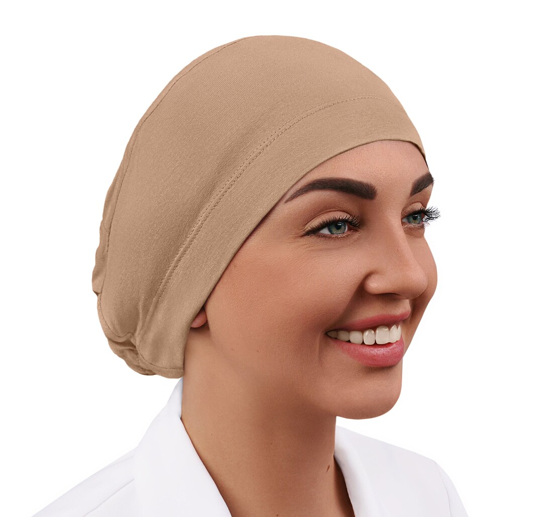 Nurse Caps Solid, Surgical Cap Women, Scrub Caps Plain, Soft Scrub Hat ...