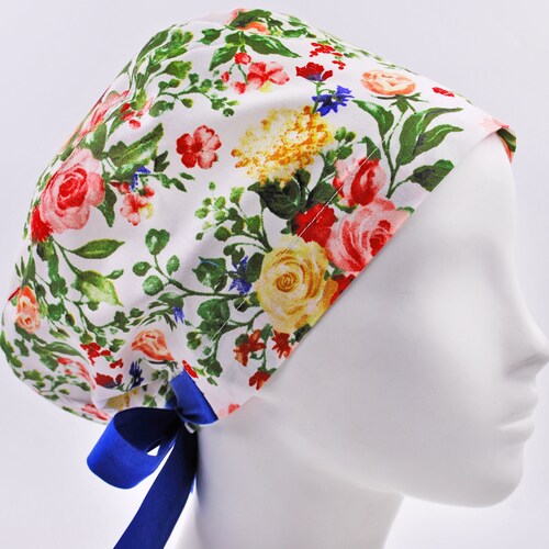 Surgical Scrub Cap Surgery Caps Scrub Hats Hawaii Flower or - Etsy