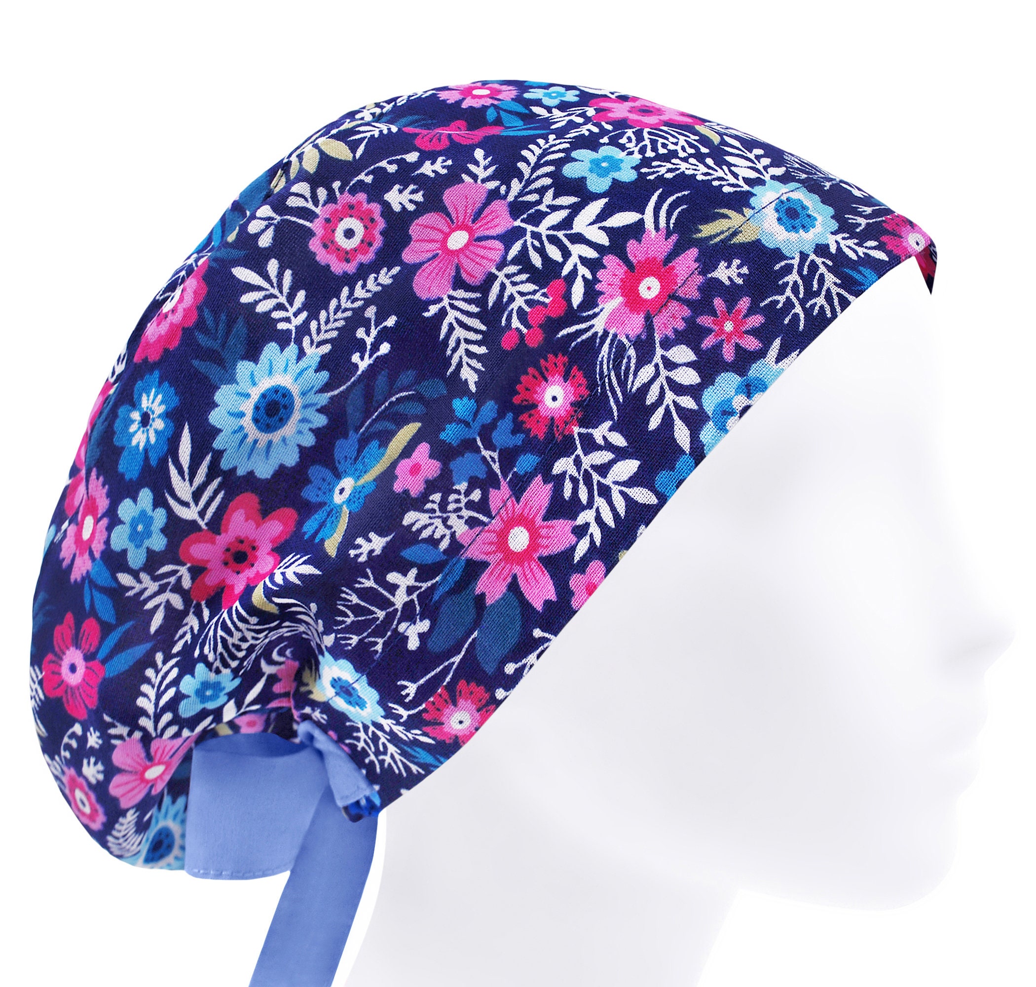 Scrub Cap, Scrub Hat, Surgery Caps, Surgical Hats Floral - Etsy