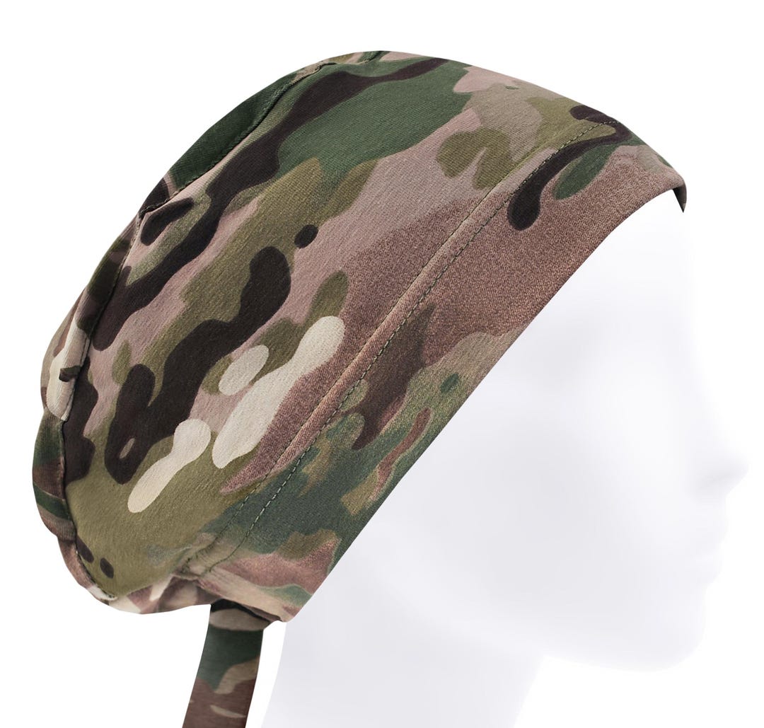 Military Scrub Cap, Scrub Caps Stretchy, Army Surgical Caps, Women ...