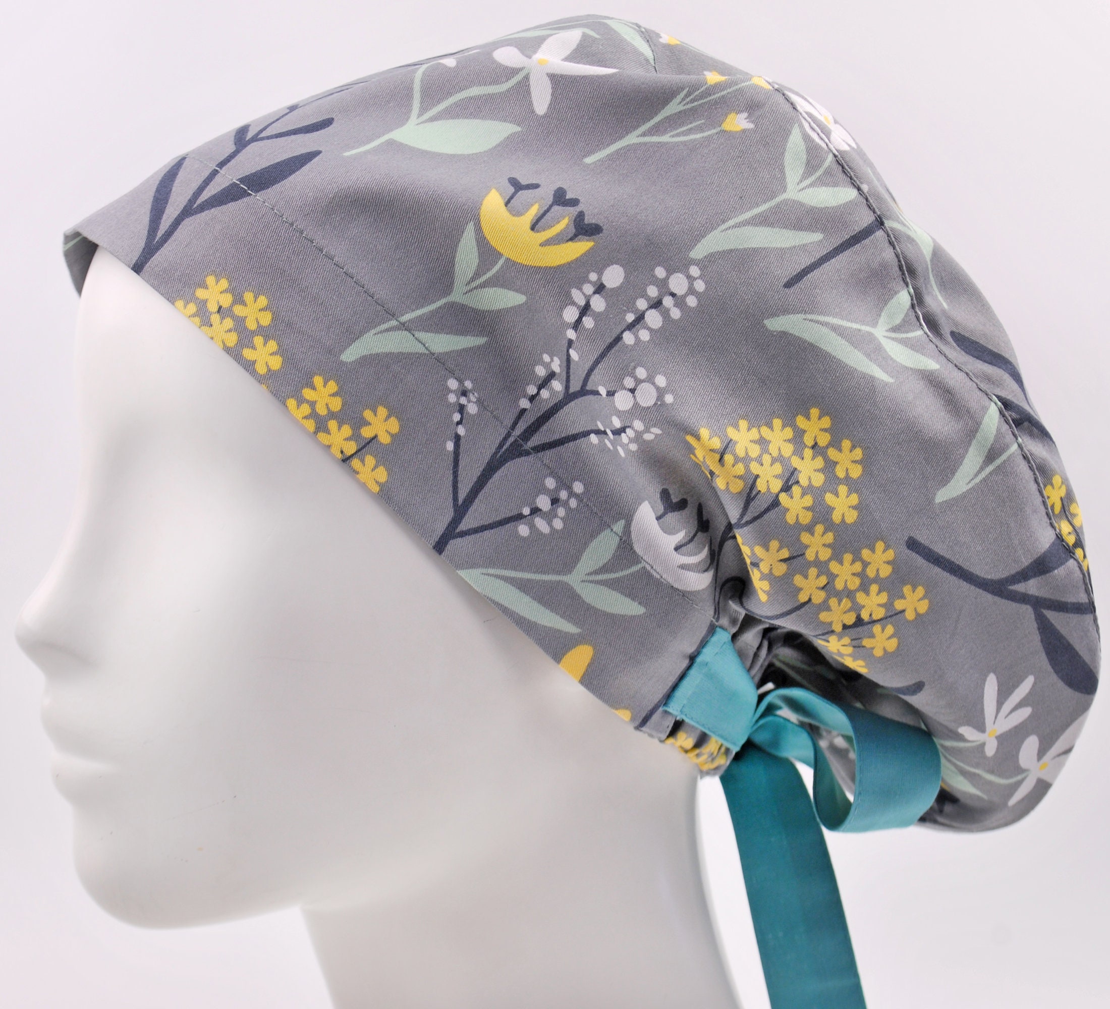 Surgical Scrub Hat Scrub Hats Womens Scrub Caps Floral - Etsy