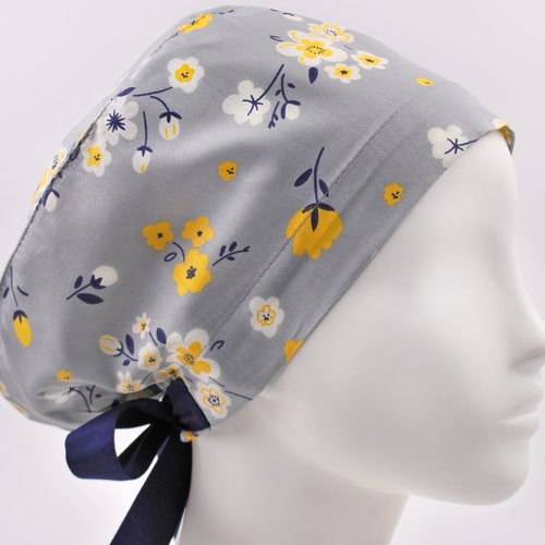 Scrub Cap Scrub Hat Surgery Caps Floral Surgical Hats Etsy