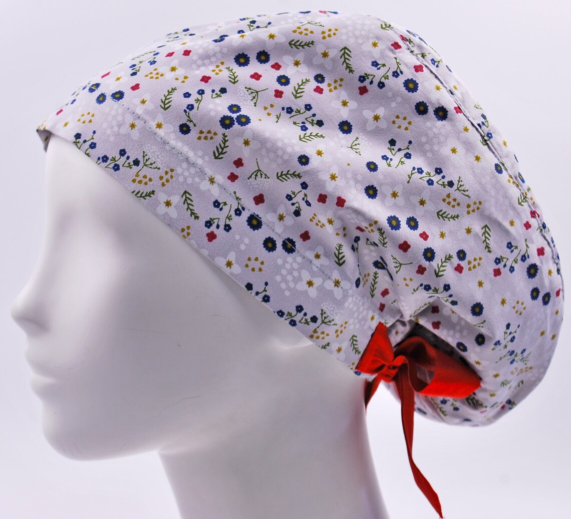 Womens Scrub Caps Scrub Hat Surgical Cap Flower Scrub Hats - Etsy