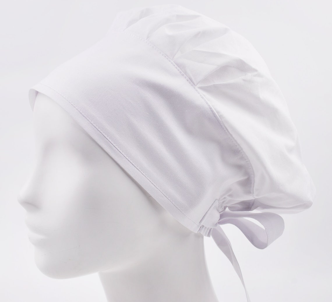Surgical cap women scrub hats surgery caps nurse hat solid | Etsy
