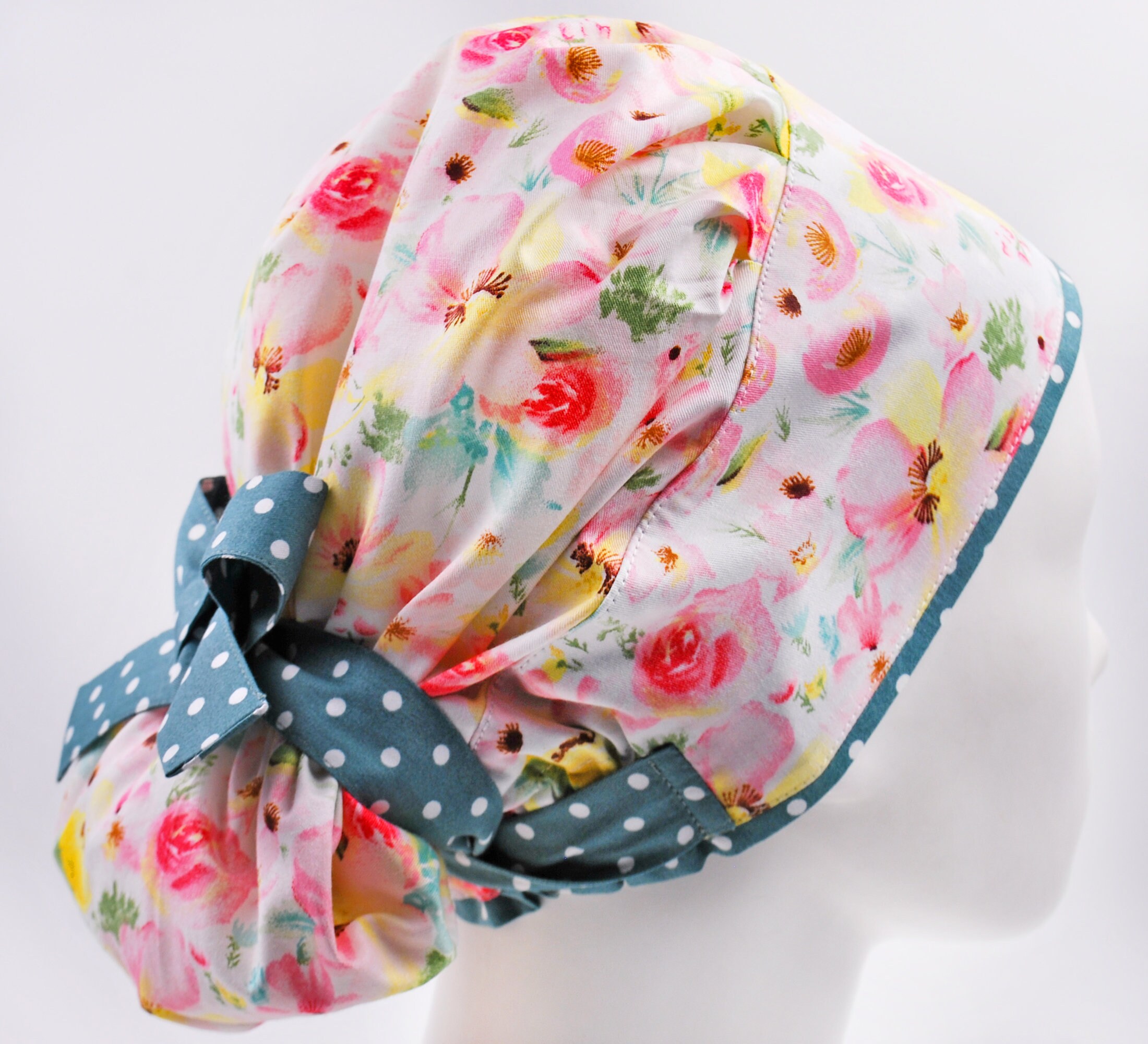 Surgical cap women scrub hats surgery caps nurse hat pink | Etsy