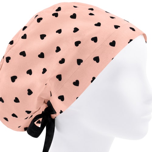 Scrub Hat Scrub Caps for Women Valentines Scrub Cap Heart | Etsy