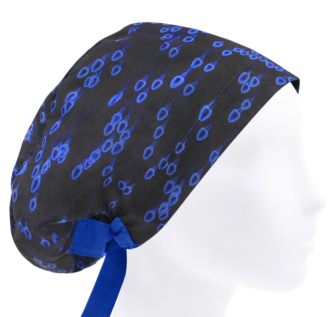 Sperm Nurse Cap, Scrub Caps, Surgical Cap Women, Scrub Hats, Fertility ...