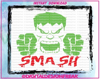 Hulk svg | Etsy