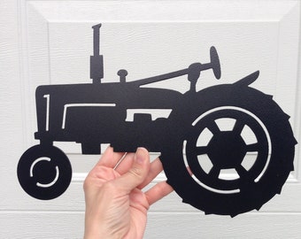 Farm Tractor Metal Wall Decor | Etsy