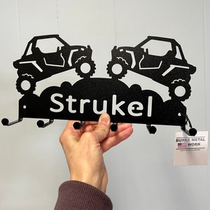 UTV Key Holder With Two Utvs, Personalized Gift - Etsy