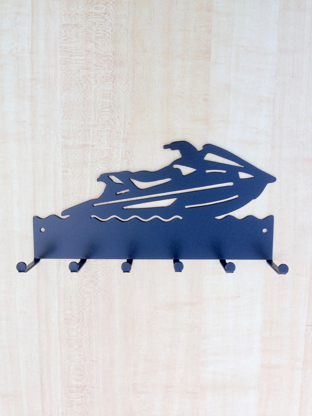 Jet Ski Key Holder, Personalized Key Hooks, Lake House - Etsy