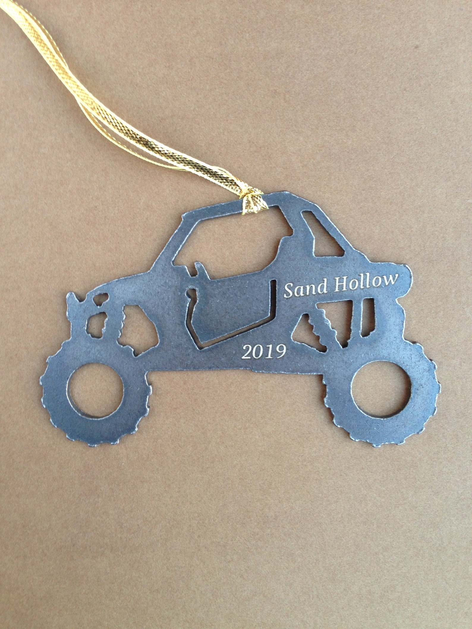 UTV Metal Christmas Ornament Lifted Side by Side | Etsy