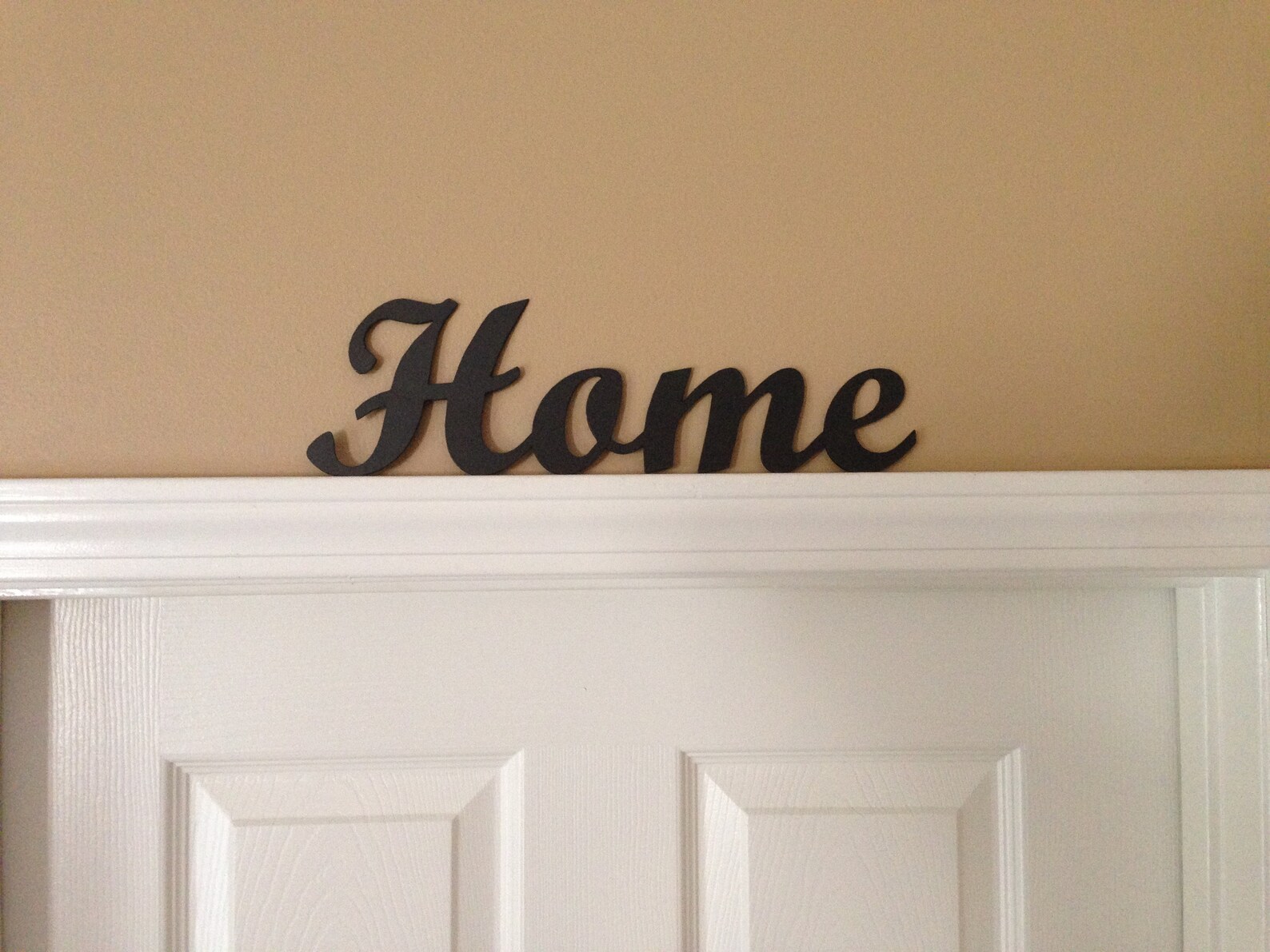 HOME Sign Metal Letters - Etsy