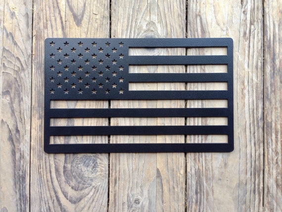 American Flag Metal Steel Sign Patriotic Wall Hanging Decor - Etsy