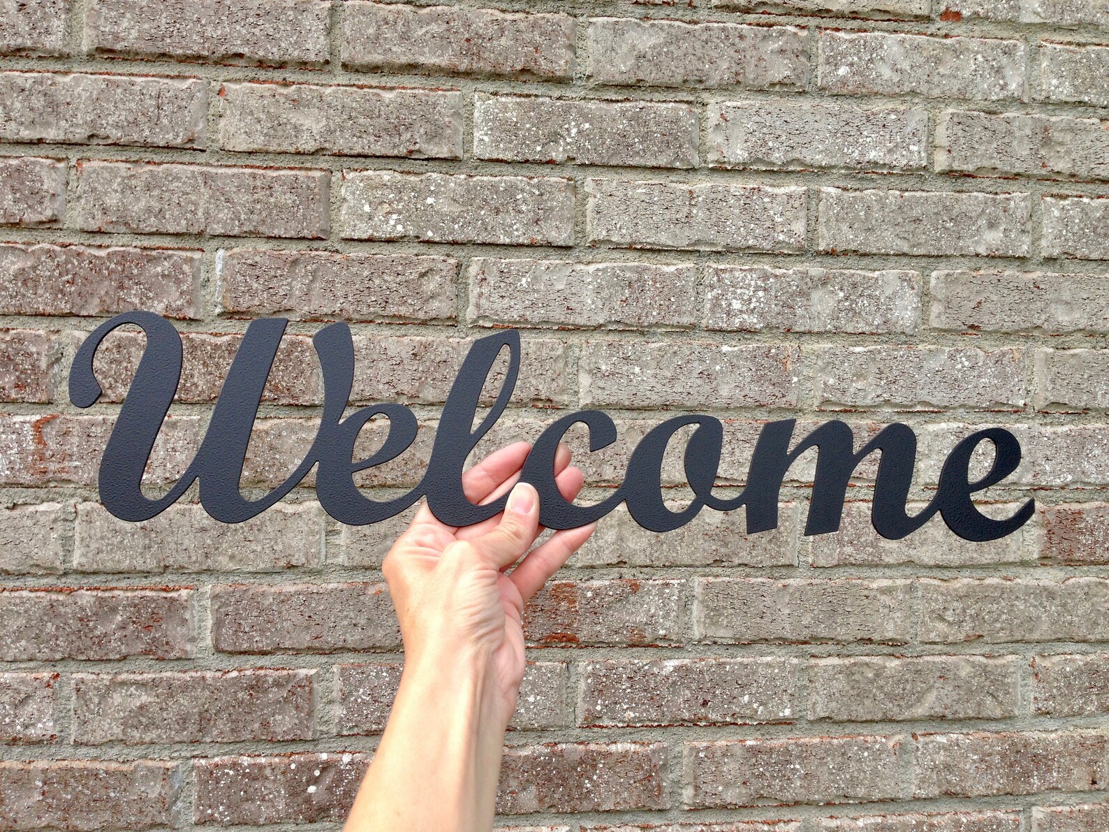 Welcome Sign Metal Letters - Etsy
