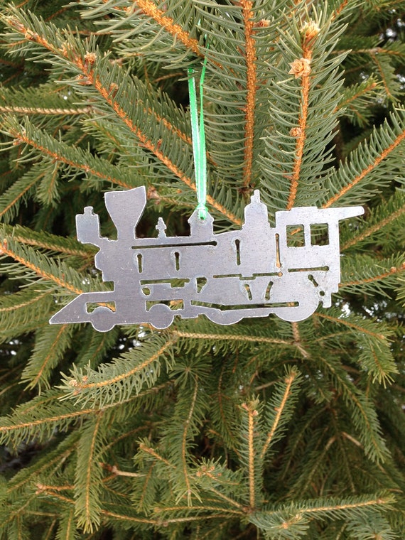 Train Engine Metal Ornament Keepsake Souvenir | Etsy