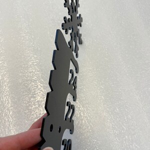 Snow Gauge, 12'', 24'', 36'', Metal Snow Ruler, Rounded Edges, Snowman ...