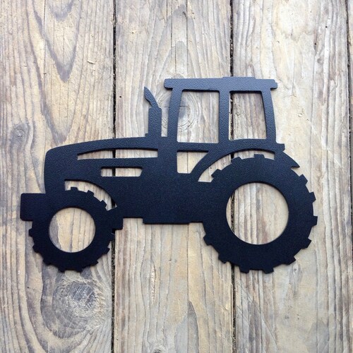 Old Tractor Metal Wall Decor - Etsy
