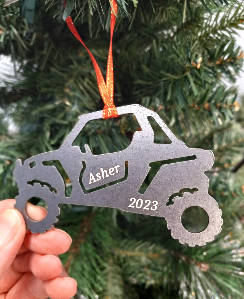 Metal UTV Christmas Ornament, Side by Side, Sxs - Etsy