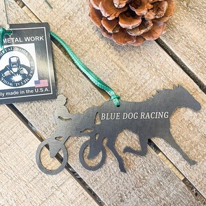 Harness Racing Metal Ornament, Horse Racing Gifts, Cart Racing ...