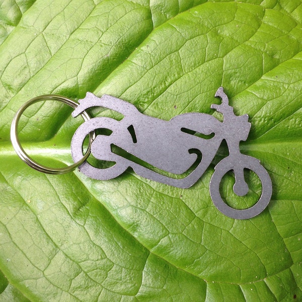 Motorcycle Keychain - Etsy