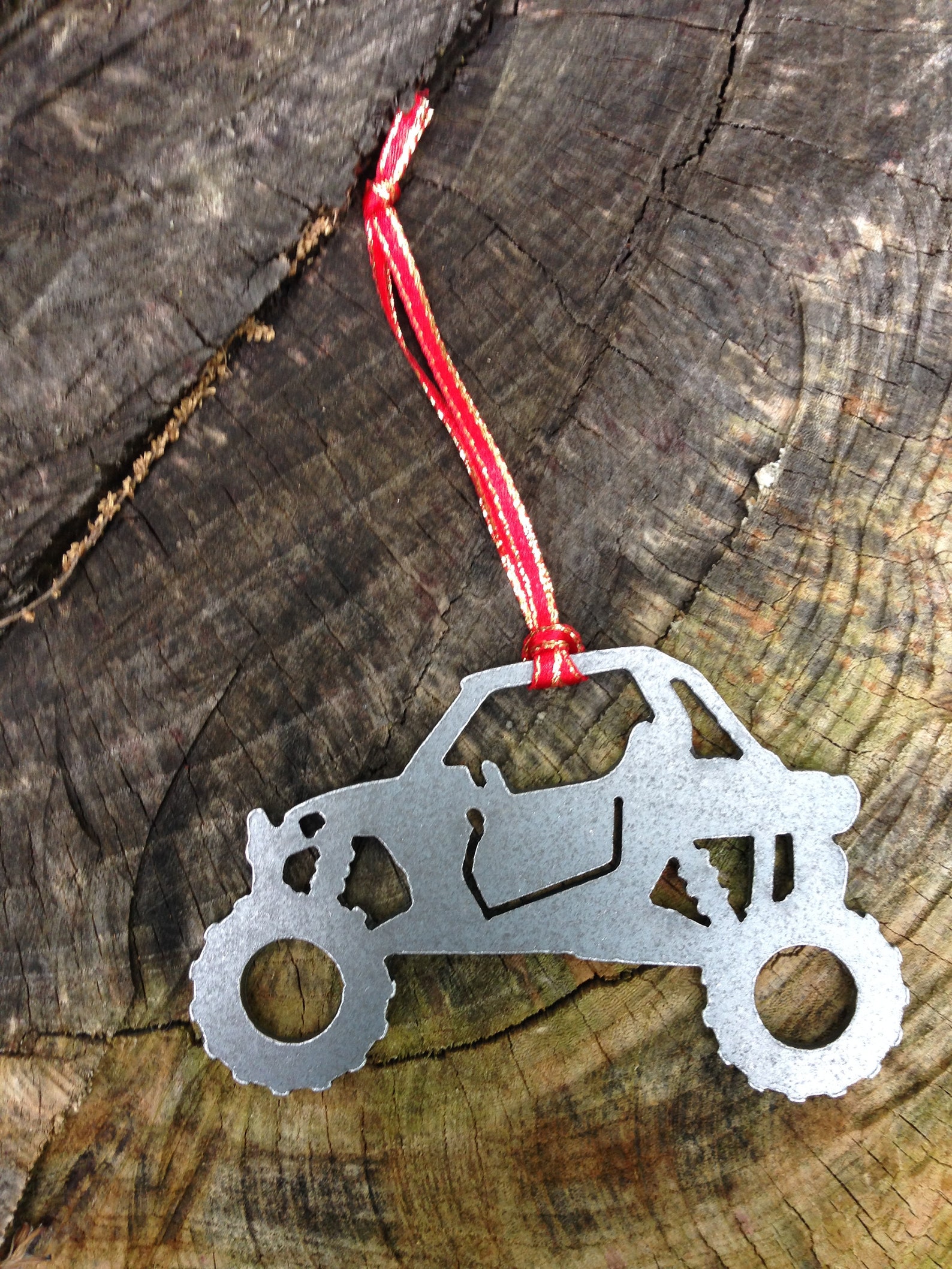 UTV Metal Christmas Ornament Lifted Side by Side | Etsy