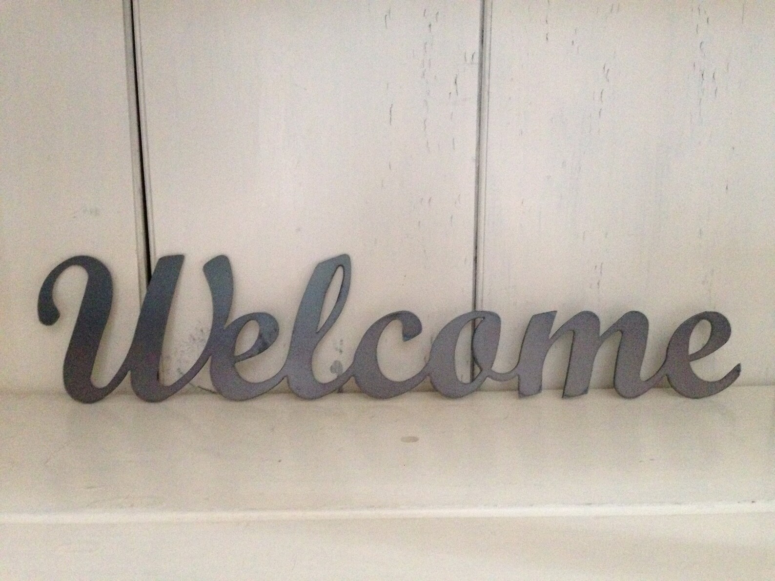 Welcome Sign Metal Letters - Etsy