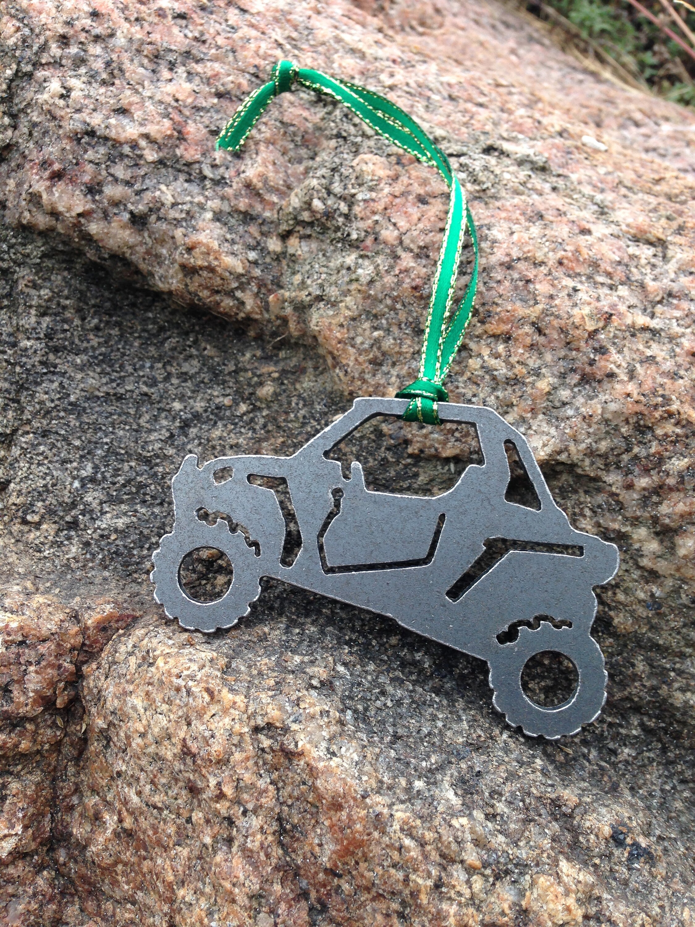 Metal UTV Christmas Ornament Side by Side Sxs - Etsy