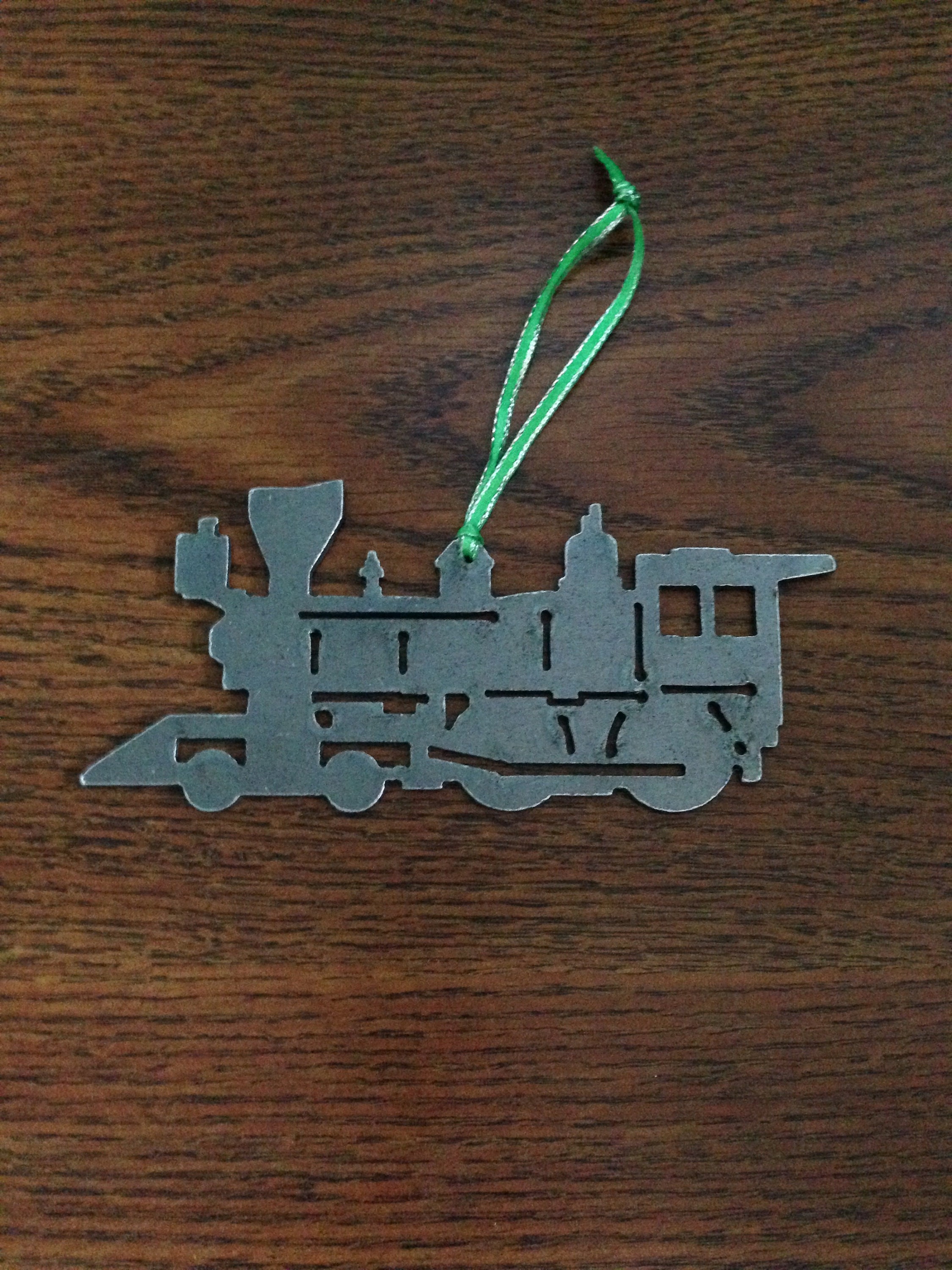 Train Engine Metal Ornament Keepsake Souvenir | Etsy