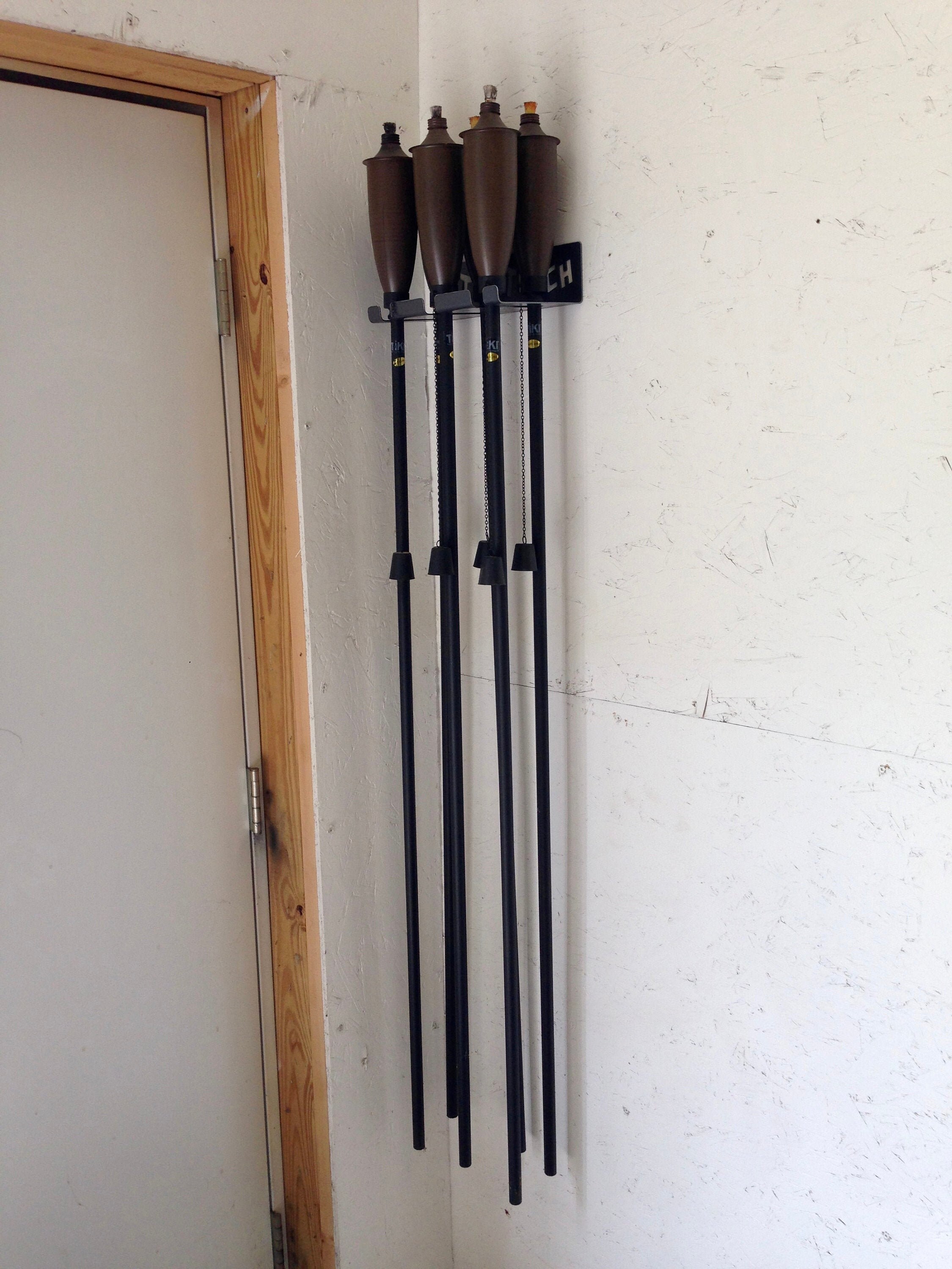 Torch Storage Shelf for Tiki Torch Party Torch Yard Torch - Etsy