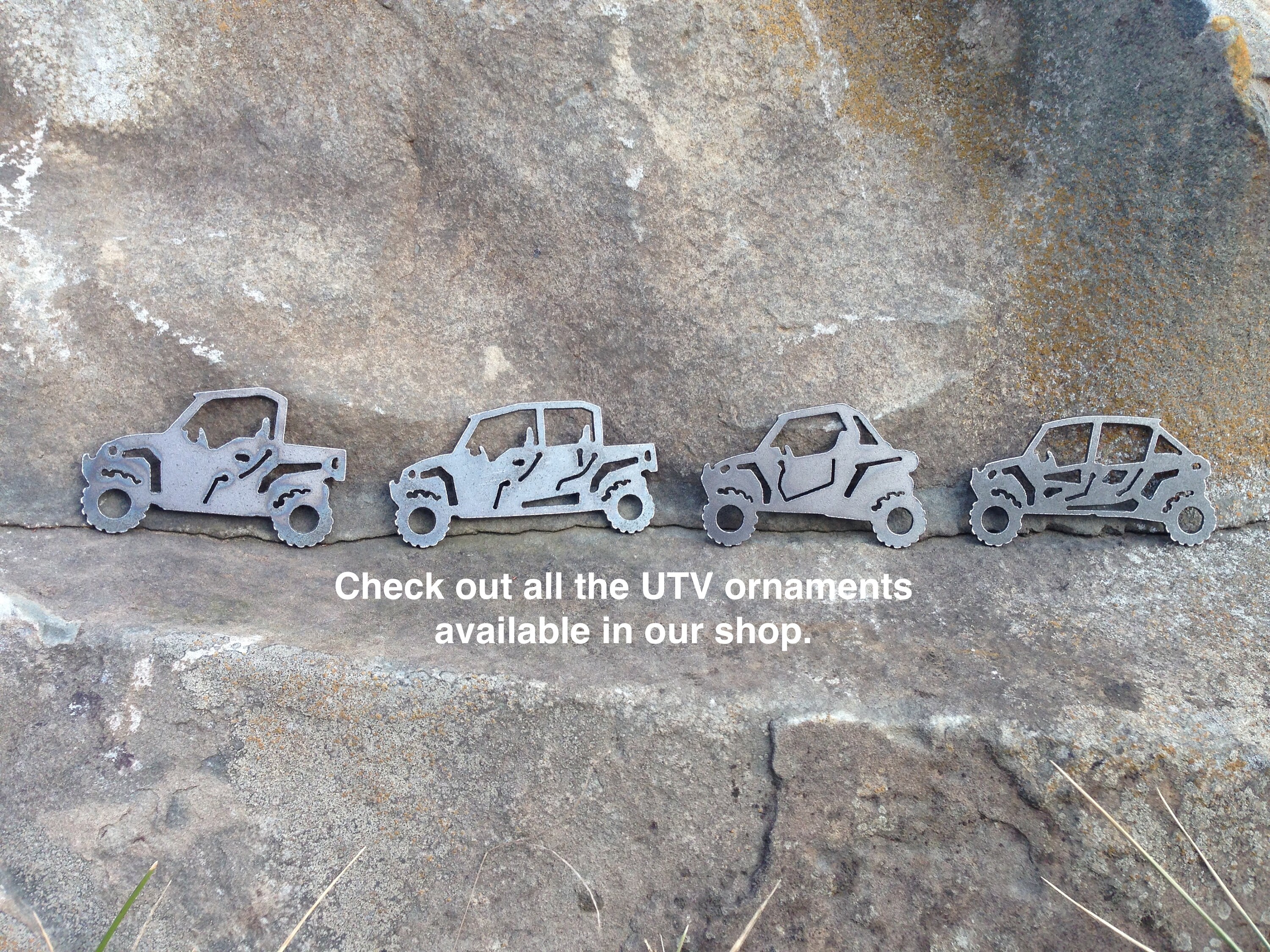 UTV Metal Christmas Ornament Lifted Side by Side - Etsy
