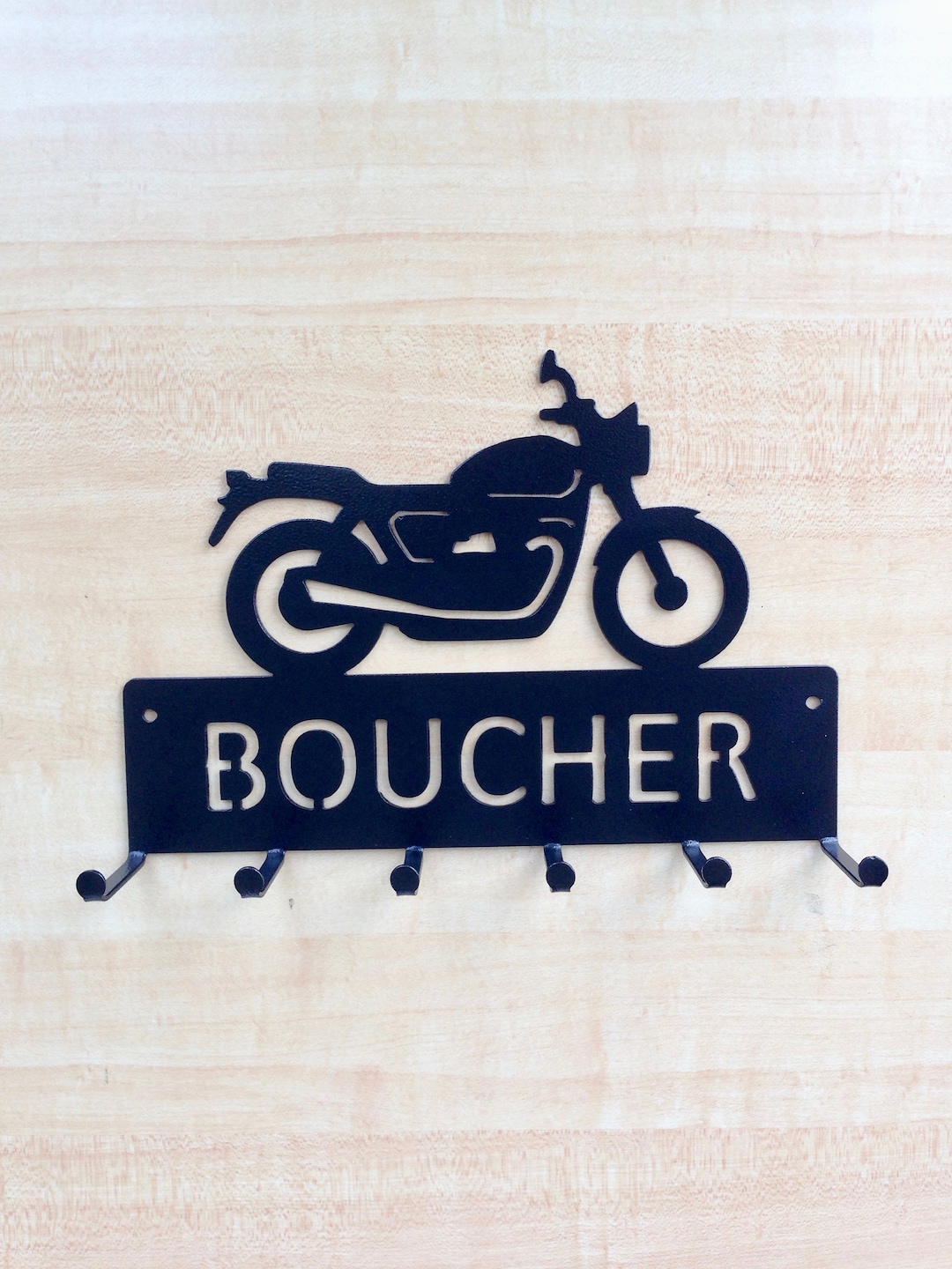 Triumph Motorcycle Key Holder, Personalized Key Hooks - Etsy