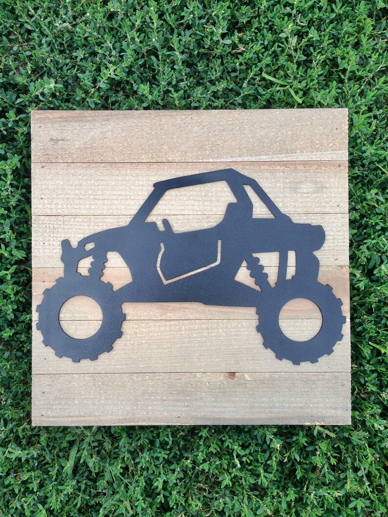 UTV Metal Wall Art Lifted Side by Side Sxs - Etsy