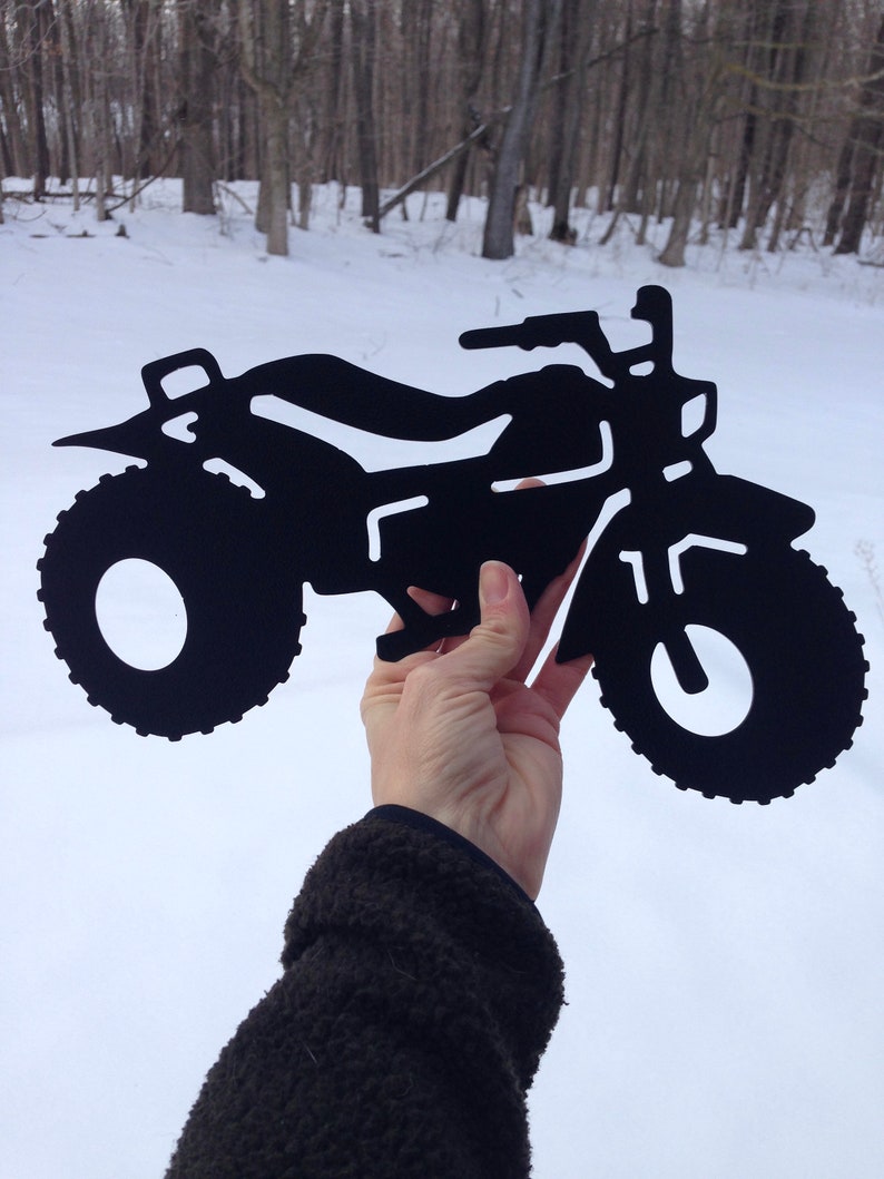 Three Wheeler Metal Wall Decor 3 Wheeler ATC - Etsy
