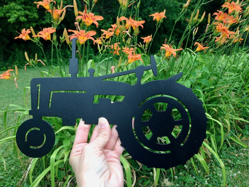 Old Tractor Metal Wall Decor - Etsy