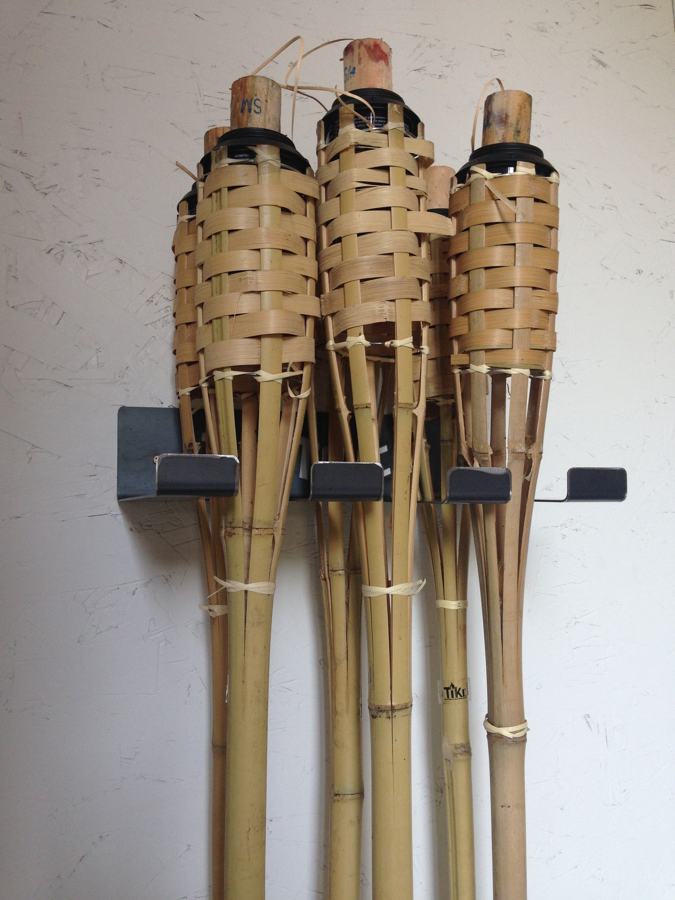 Torch Storage Shelf for Tiki Torch Party Torch Yard Torch - Etsy