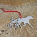 Harness Racing Metal Ornament, Horse Racing Gifts, Cart Racing ...