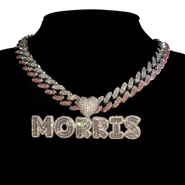 Iced Out Pendant Custom Bail - Etsy