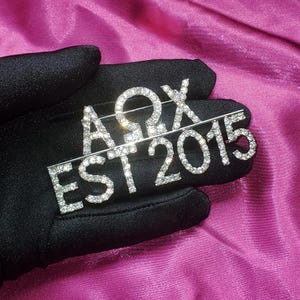 Custom Quote Saying Words Brooch Pins, Bling Rhinestone Name Pins ...